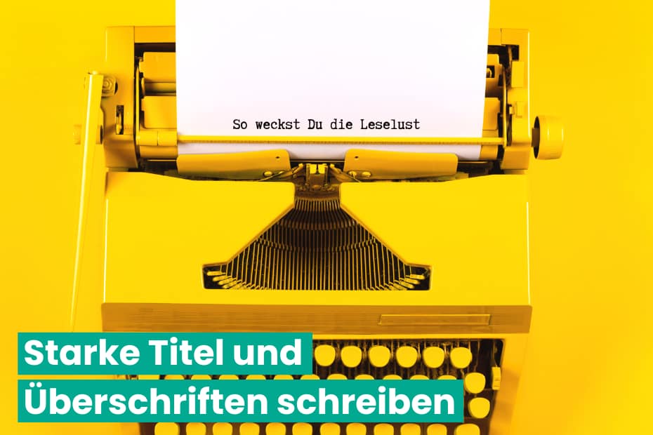 Titel und Überschriften: So weckst Du die Leselust - Pentaprim GmbH